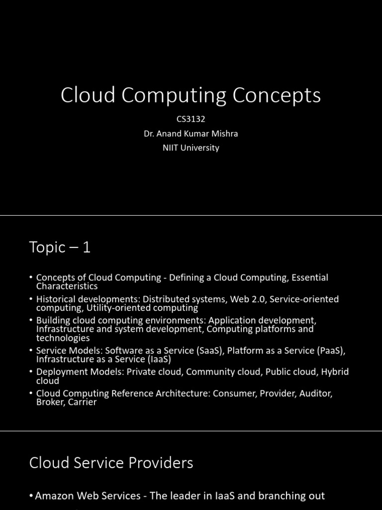 Cloud Computing for Students | PDF | Cloud Computing | Semantic Web