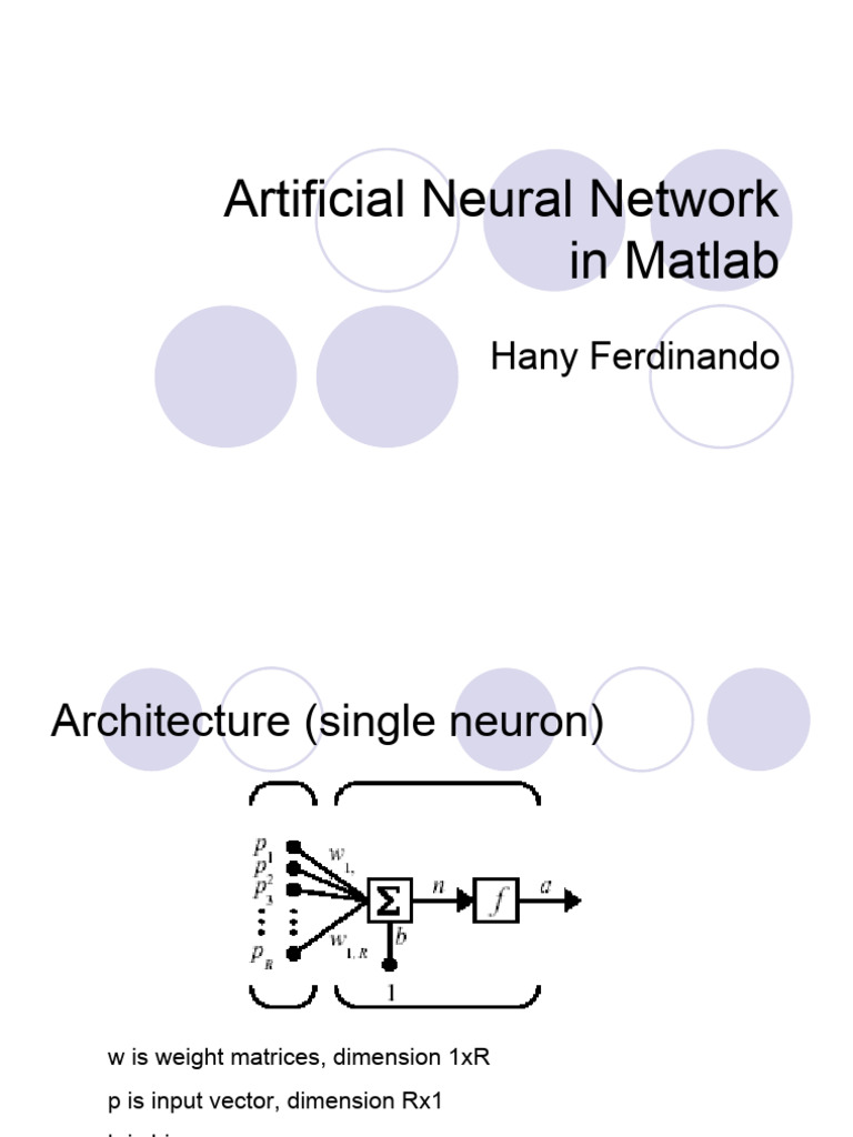 ANN Matlab | PDF | Artificial Neural Network | Artificial Intelligence