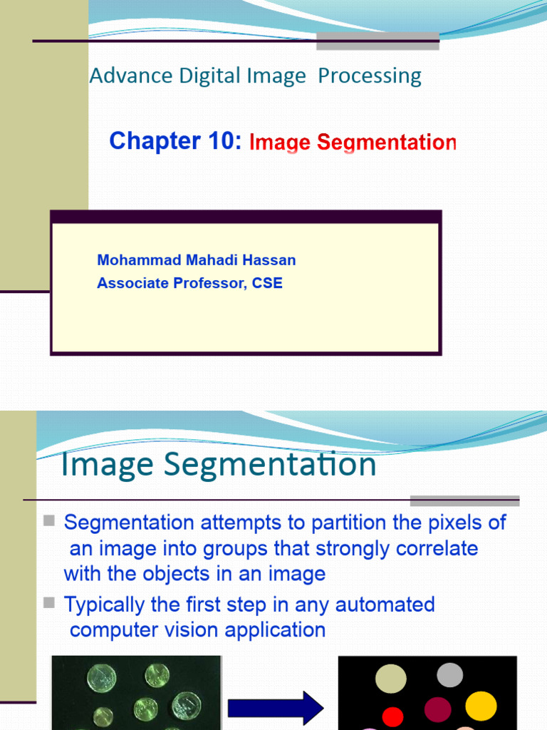 Chap 10 | PDF | Image Segmentation | Imaging