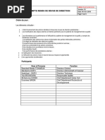 Revue de Processus : Procédure Générale | PDF | Système de management ...