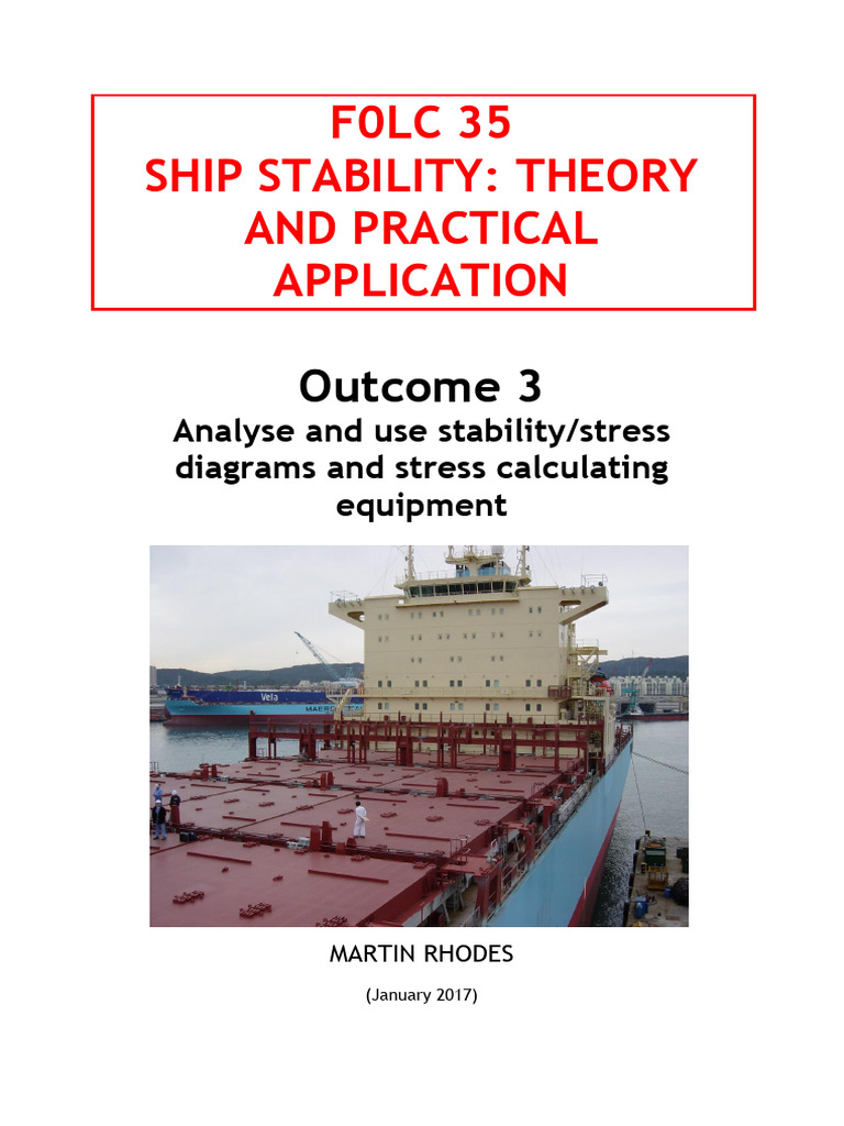 f0lc 35 Ship Stability - Theory App - Outcome 3 - Cover Sections 1-3 ...