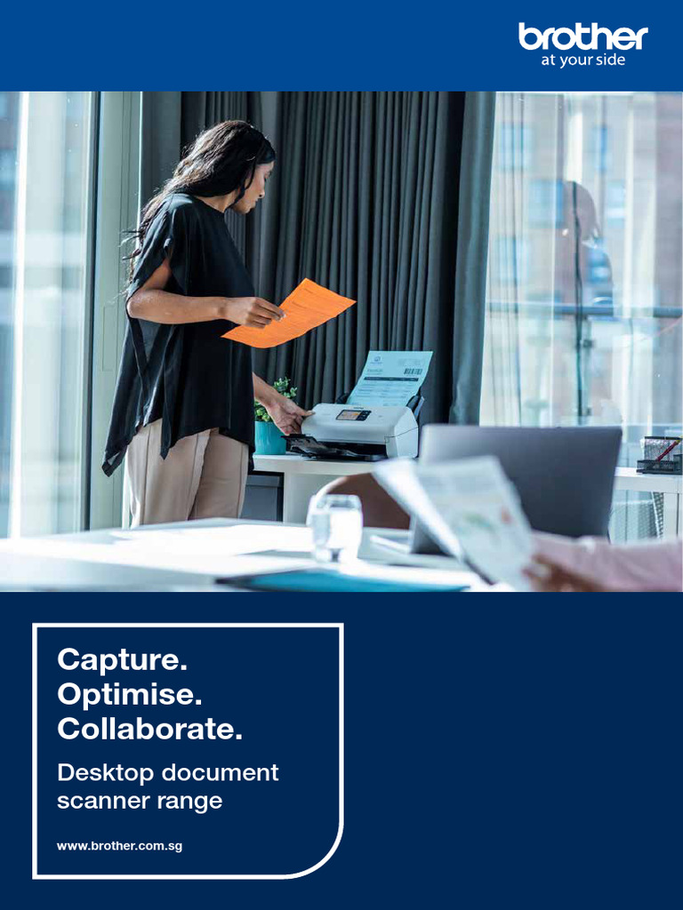 ADS4 Series Scanner Brochure | PDF | Image Scanner | Computing