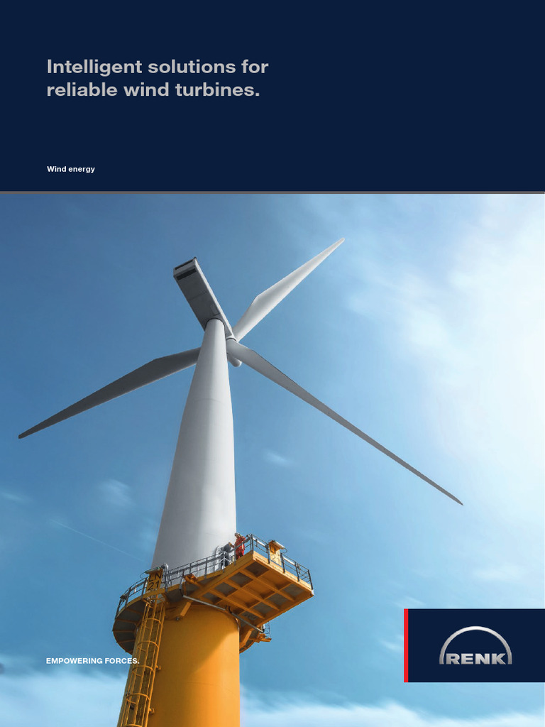 RENK Windenergy en | PDF | Wind Power | Wind Turbine