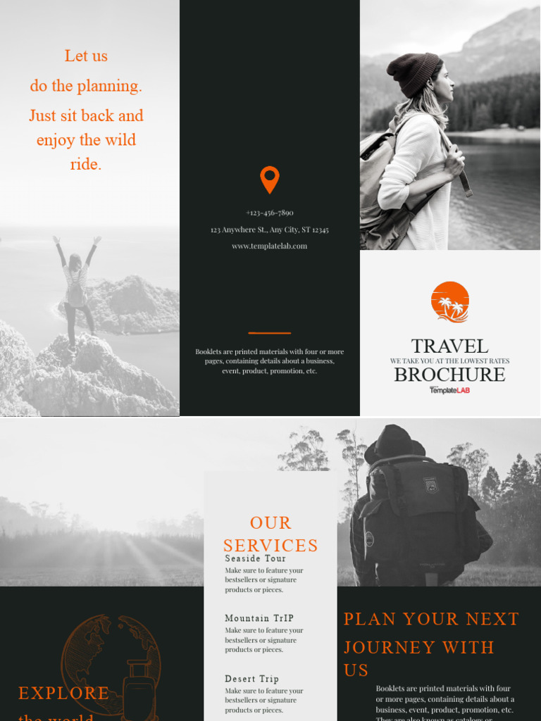 Travel Brochure Design Ideas | PDF | Communication Design | Promotion ...