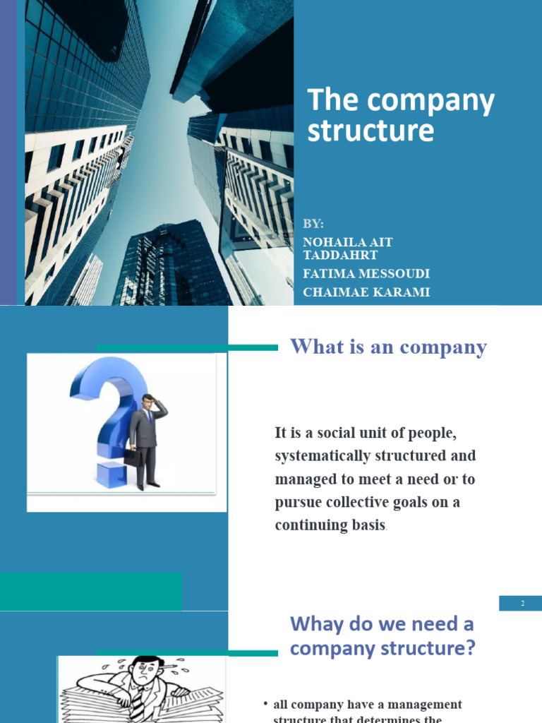 Understanding Company Structures | PDF | Organizational Structure ...