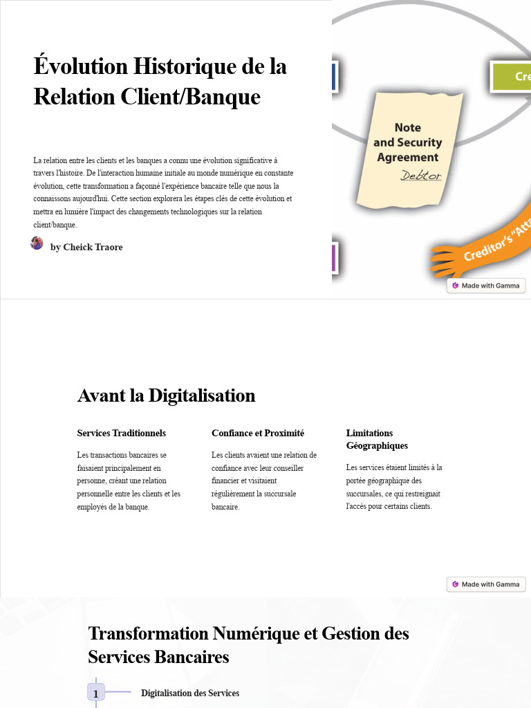 Évolution Client-Banque Numérique | PDF | Banques | Biométrie