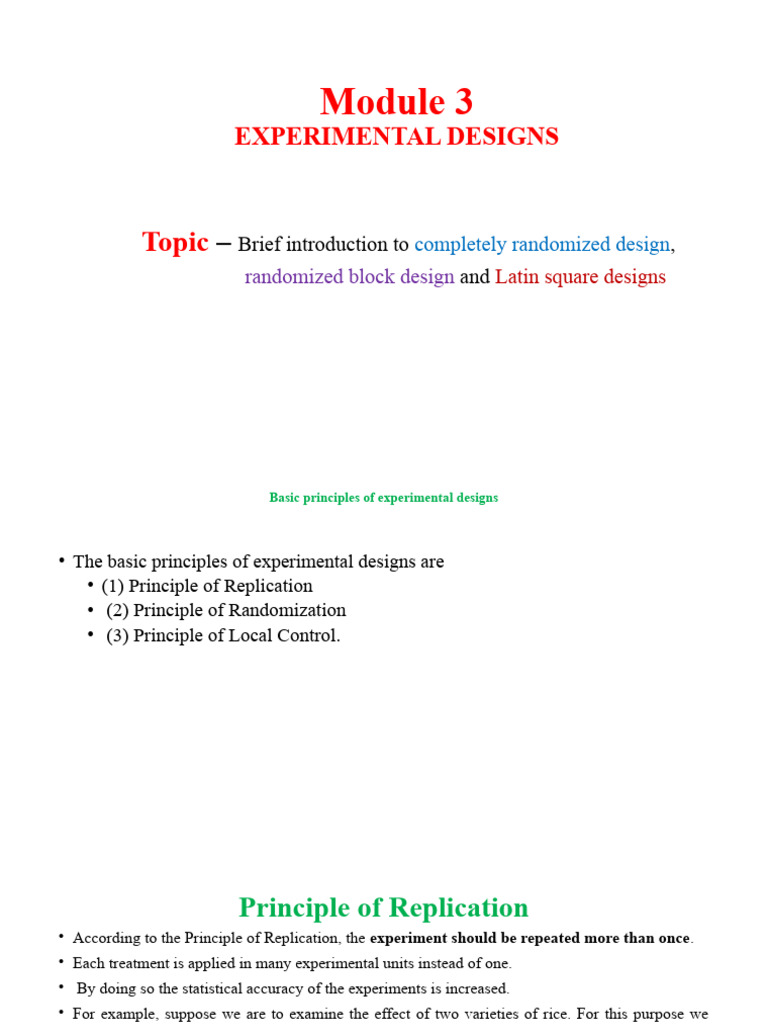 Module 3.3 | PDF | Experiment | Analysis Of Variance