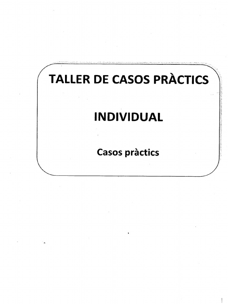 Casos Practicos | PDF