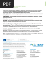 USP HPLC Column Listing Guide | PDF | Cross Link | Polyethylene Glycol