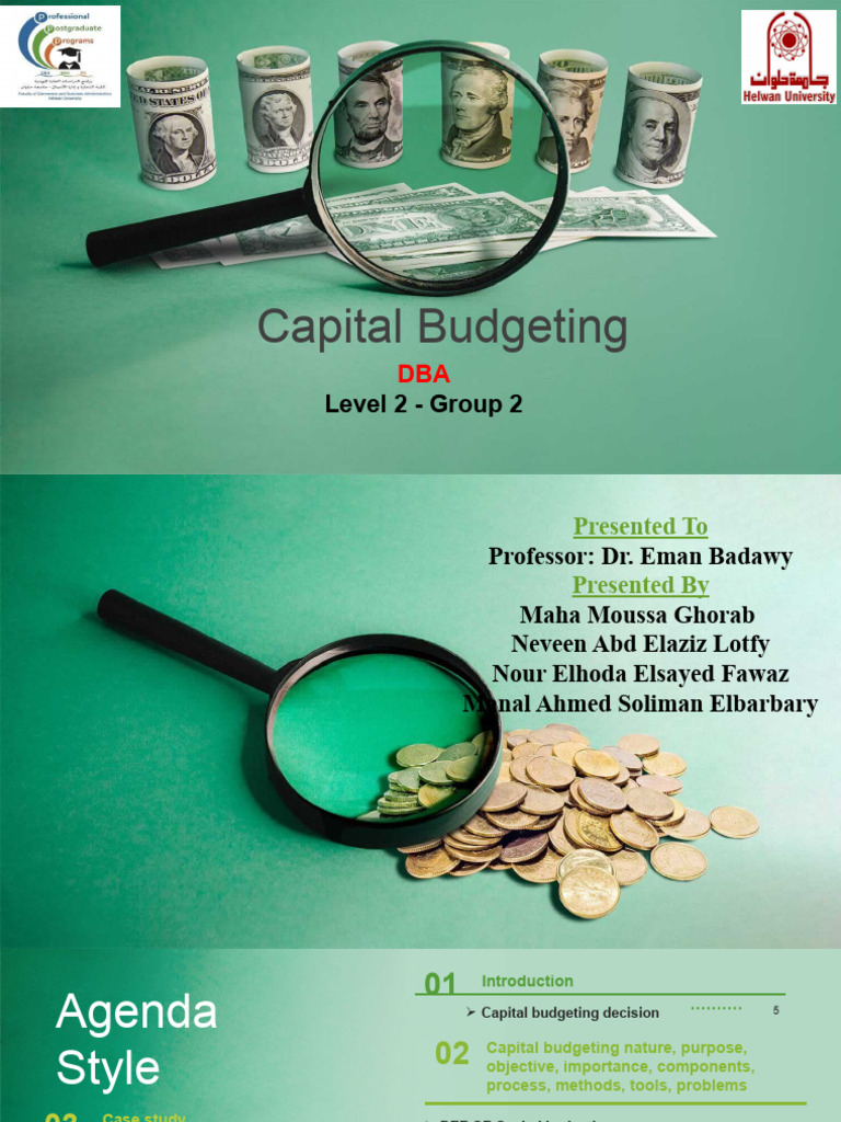 Capital Budget Planning PowerPointfinal | PDF | Capital Budgeting | Net Present Value