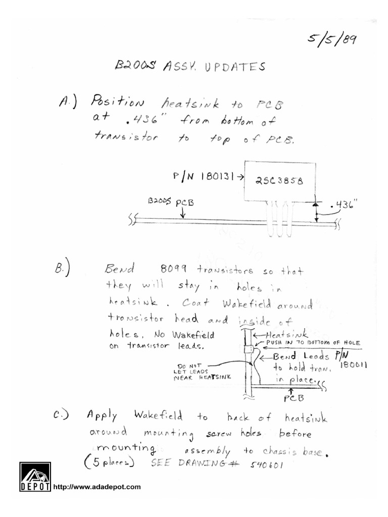 ADA-B200S-assembly-updates | PDF
