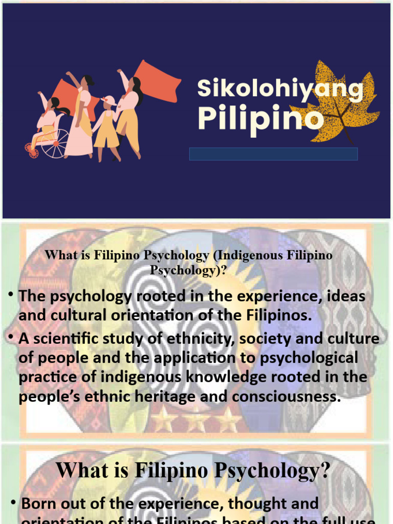 Diss Sikolohiyang-Pilipino | PDF | Psychology | Psychological Concepts