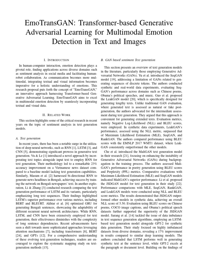 Research Proposal Transformer Pdf Systems Science Learning