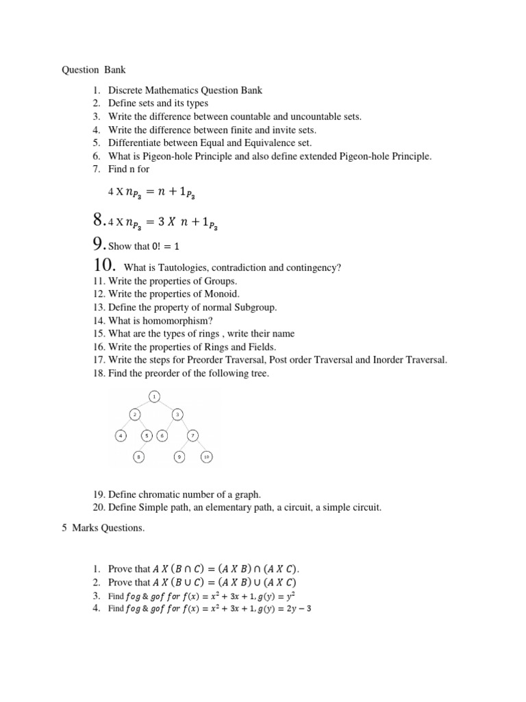 Dicrete Mathematics | PDF | Discrete Mathematics | Ring (Mathematics) Dicrete Mathematics | PDF | Discrete Mathematics | Ring (Mathematics)