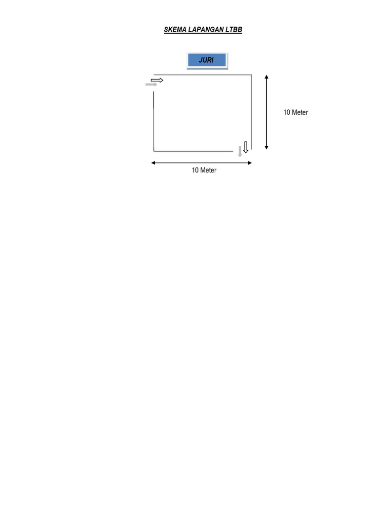 Skema Lapangan Dan Aba-Aba Baris Berbaris Penegak | PDF