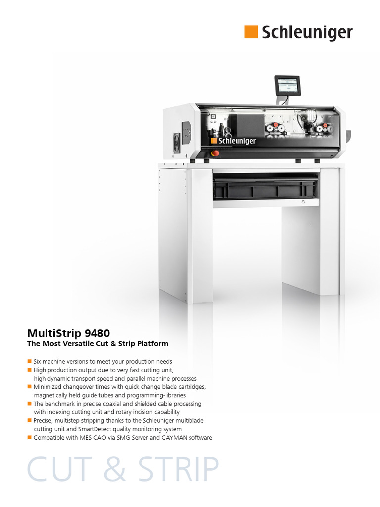 Cut & Strip: Multistrip 9480 | PDF | Personal Computers | Computer ...