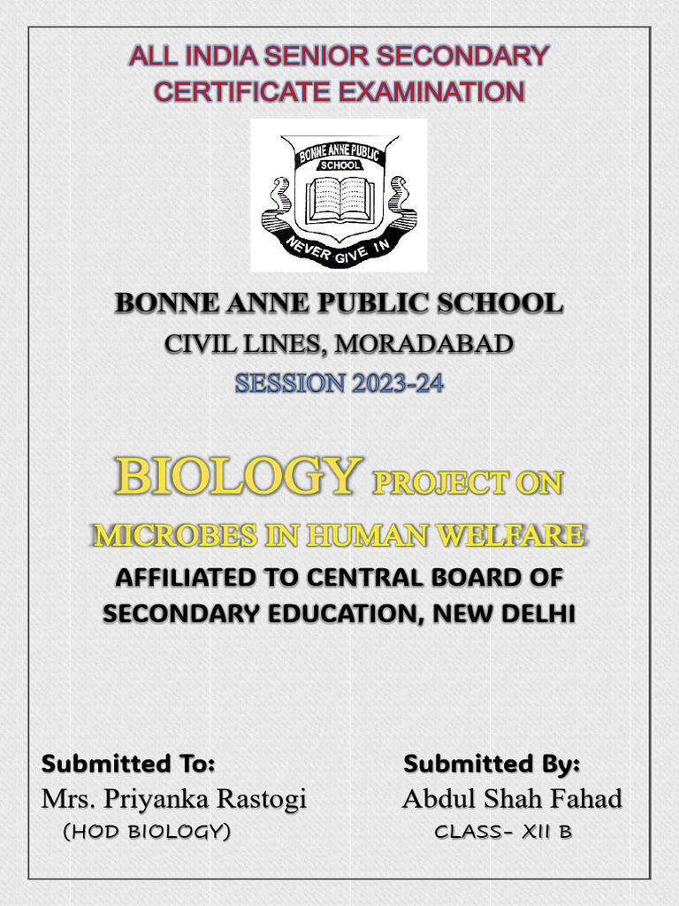Bio Front Page | PDF