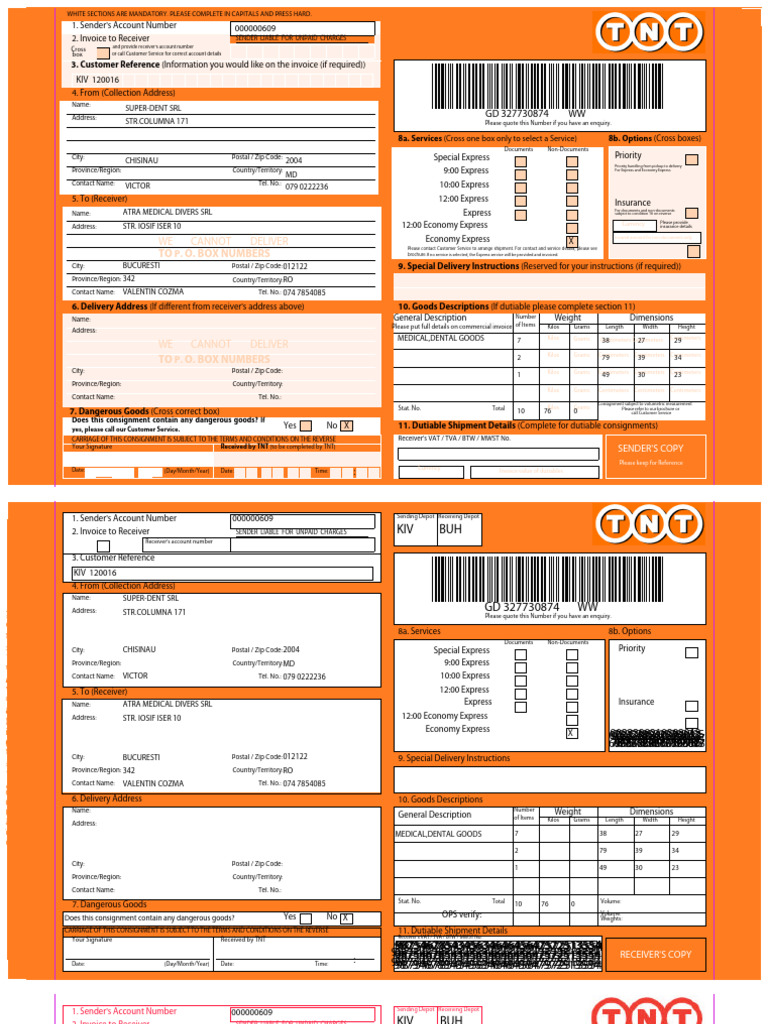 consignment | PDF | Freight Transport | Public Services