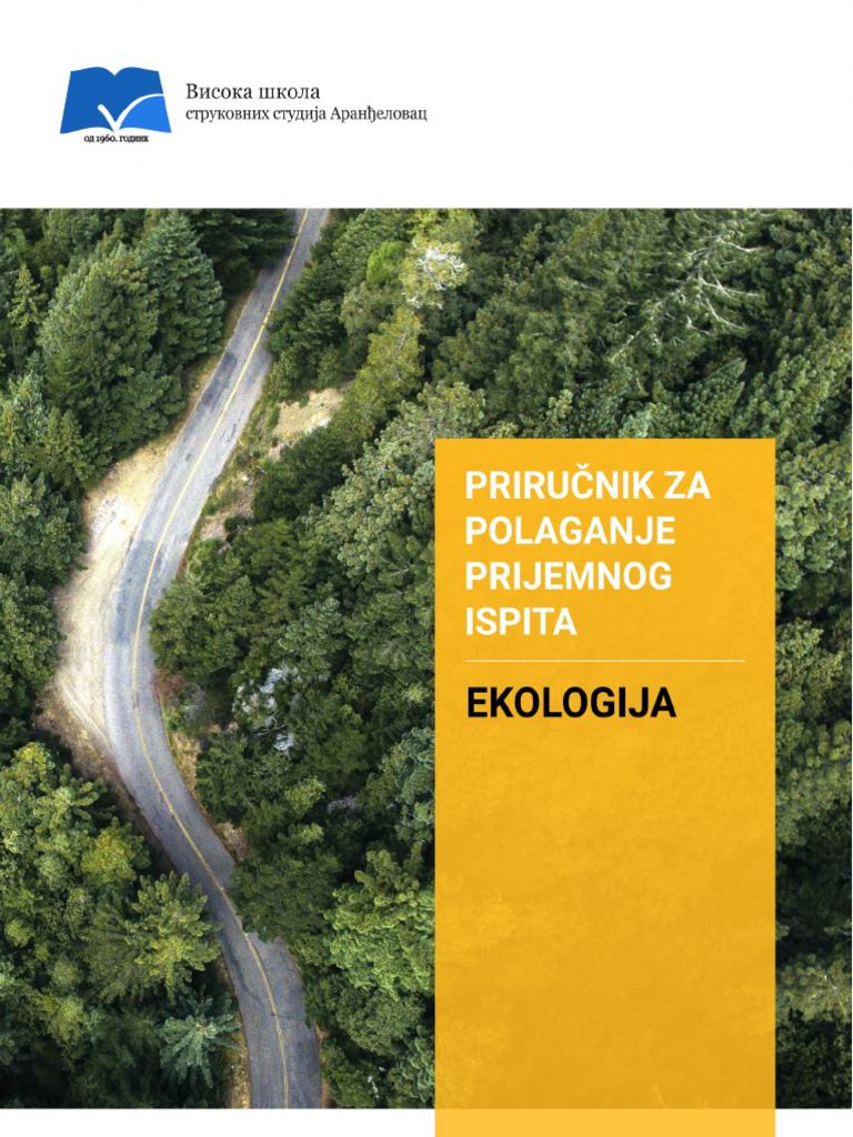 Prirucnik-za-polaganje-prijemnog-ispita-iz-ekologije-1 | PDF