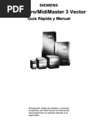 Siemens - Micromaster 440 - Manual de Uso - P1 | PDF | Energia ...