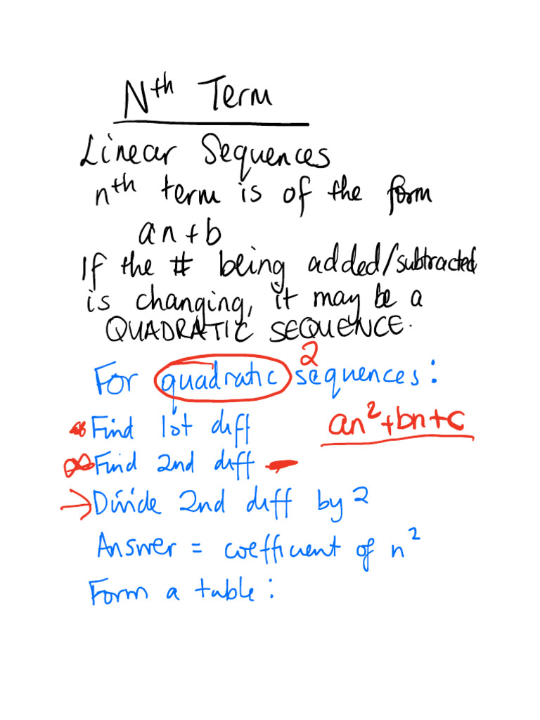 Sequences | PDF