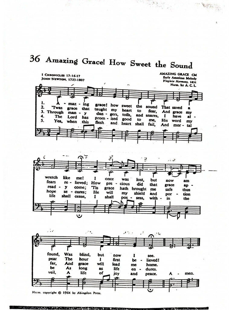 Amazing Grace | PDF