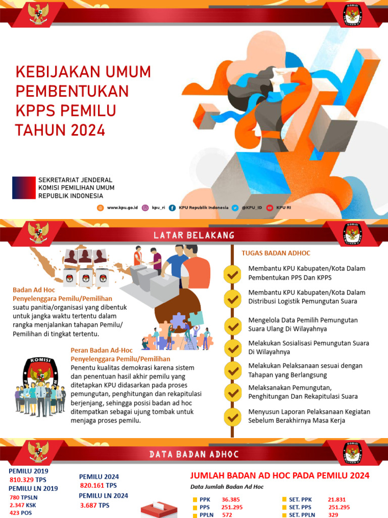 Bahan Kebijakan Umum Pembentukan Kpps | PDF