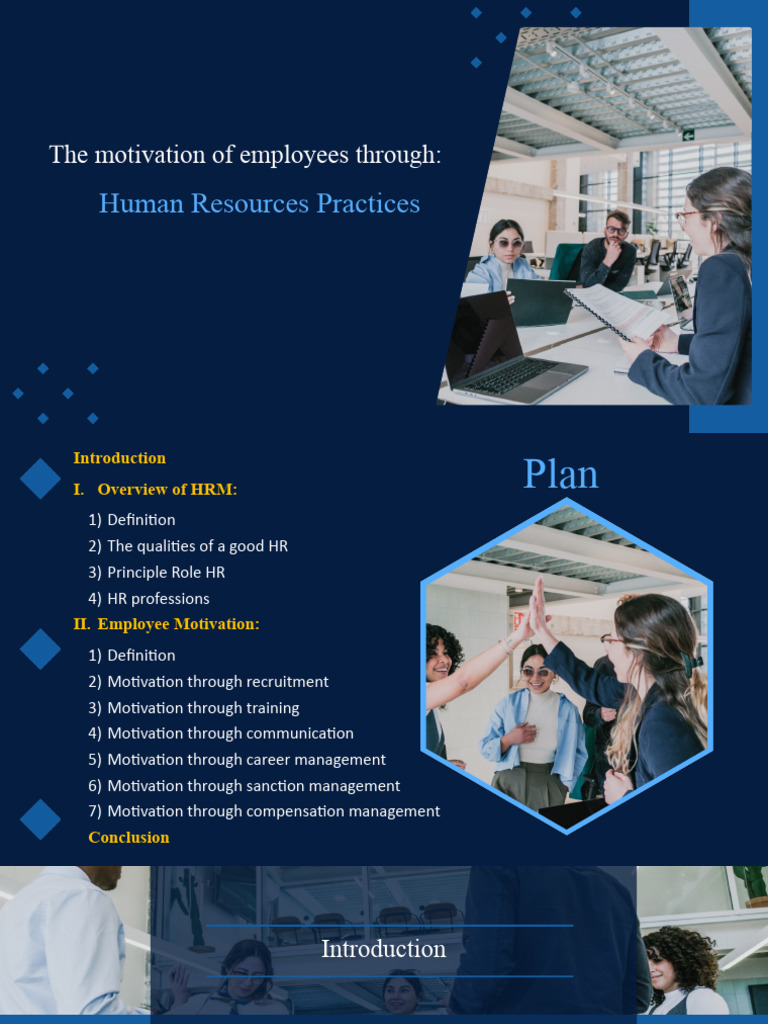 The Motivation of Employees Through HRM | PDF | Human Resource Management | Motivational