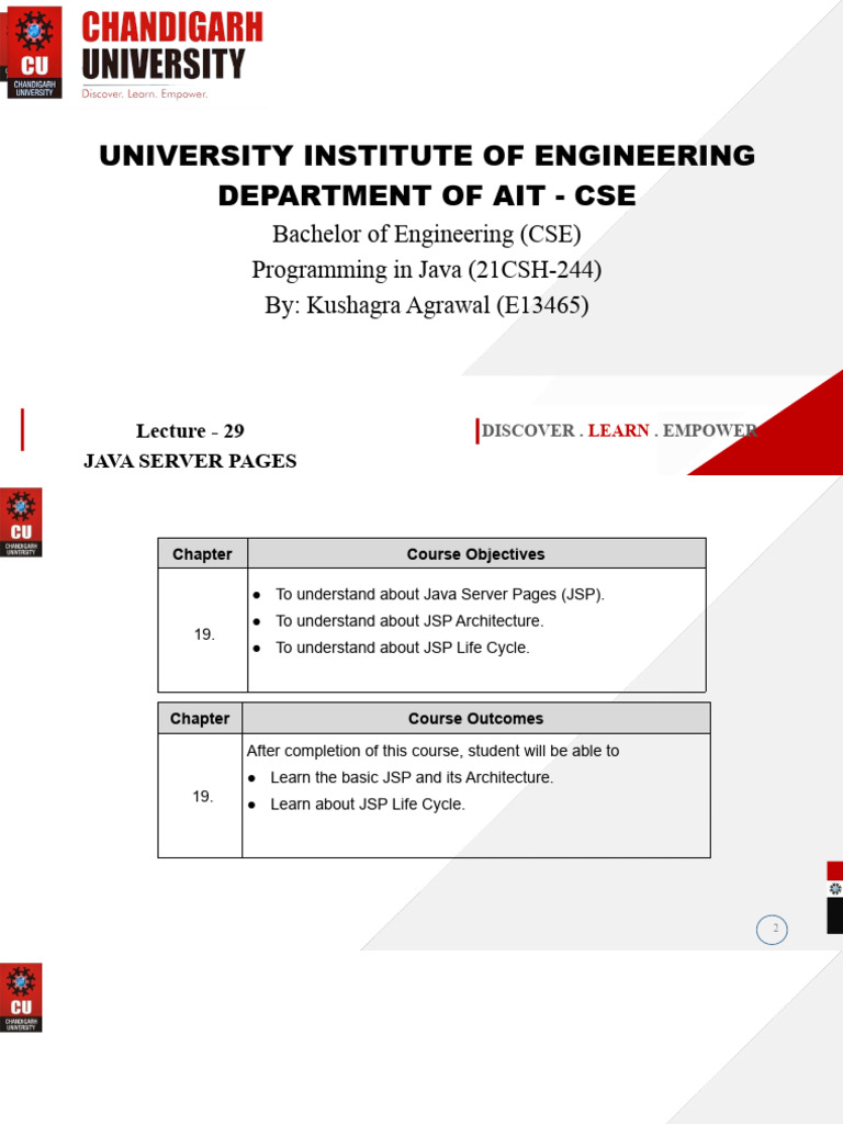 Java Unit 3 Lecture 29 | PDF | World Wide Web | Internet & Web Java Unit 3 Lecture 29 | PDF | World Wide Web | Internet & Web