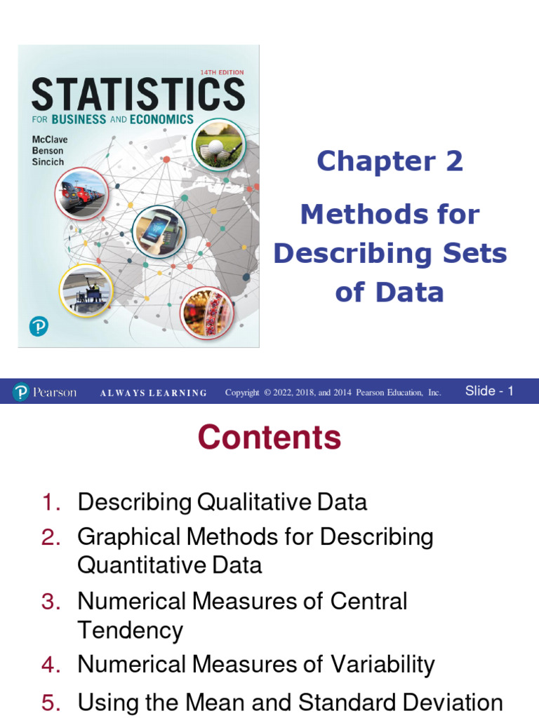 2 - Describing The Data | PDF | Variance | Histogram