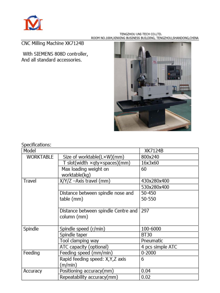 CNC Milling and Horizontal Milling Machine | PDF | Numerical Control | Machining