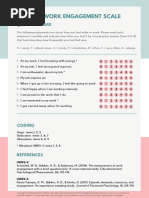 Utrecht Work Engagement Scale | PDF