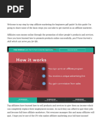 Free Faceless Digital Marketing | PDF | Affiliate Marketing | Marketing