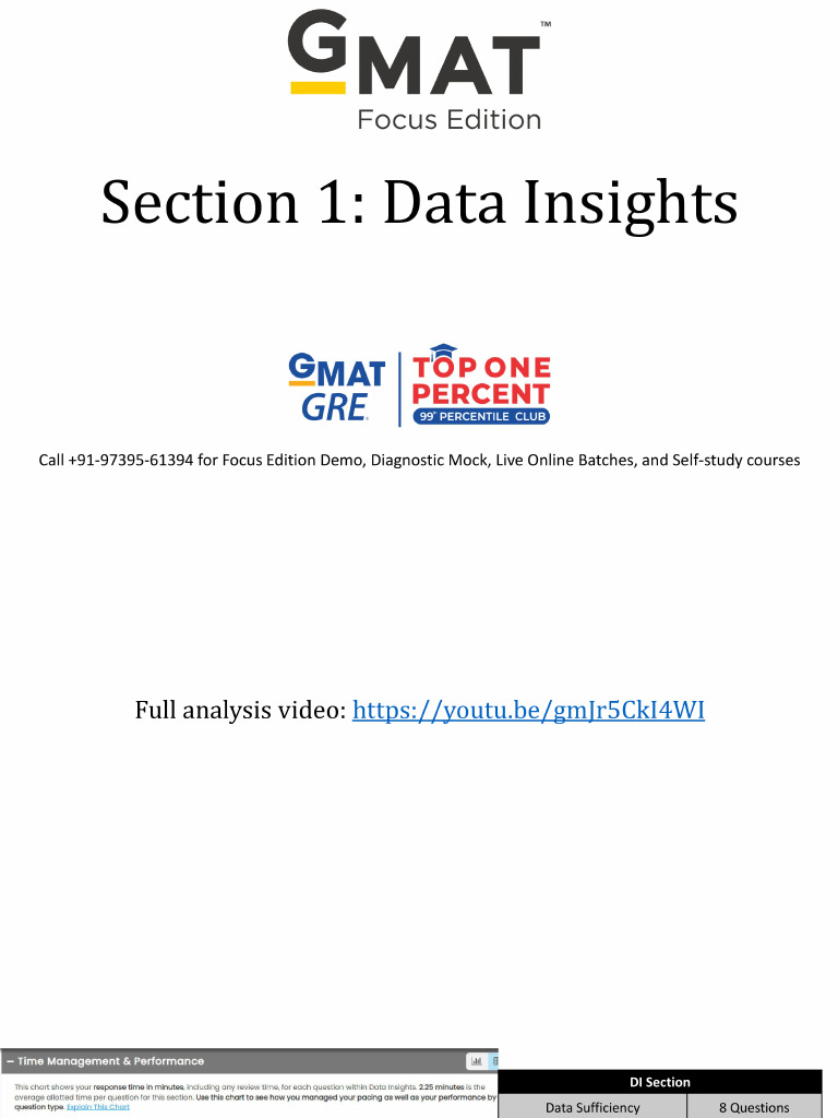 Gmat DI | PDF