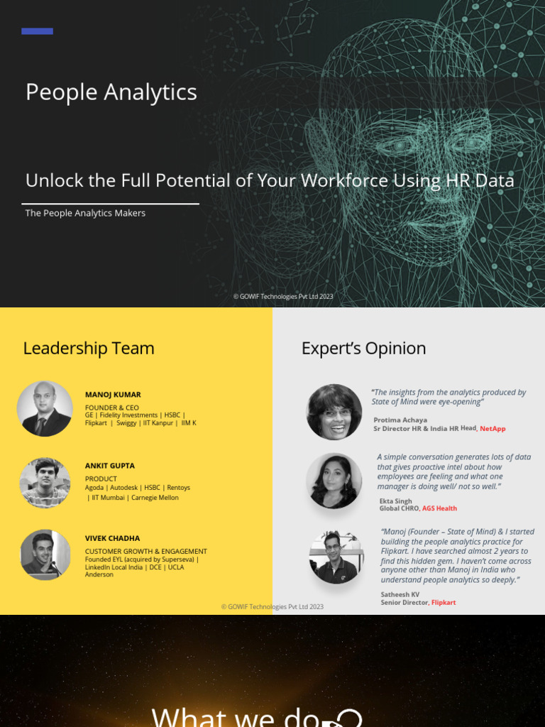 Unlock Workforce Potential with HR Data | PDF | Analytics | Cloud Computing