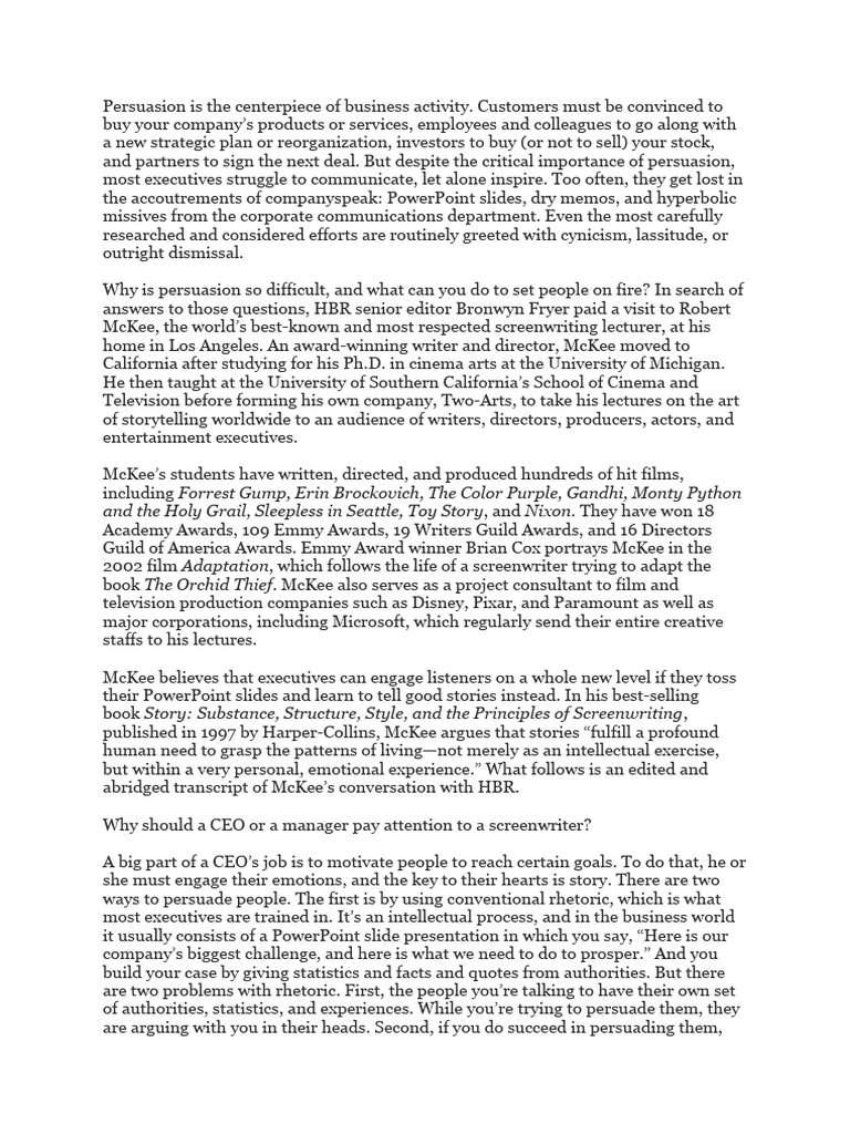 E Narrative | PDF | Experience | Rhetoric