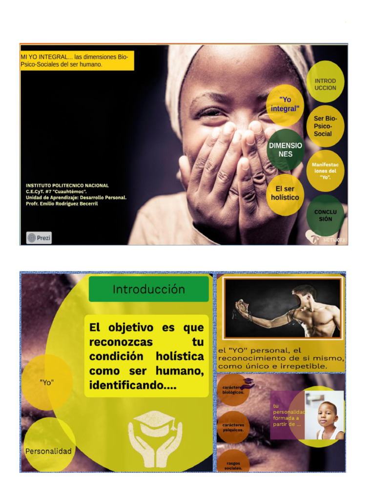 Presentacion Ser Bio Psico Social | PDF