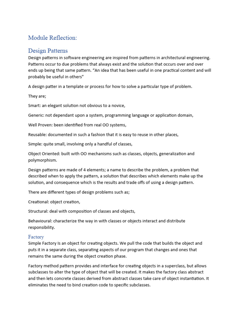 Design Patterns Activities Pdf Class Computer Programming Inheritance Object Oriented 6935