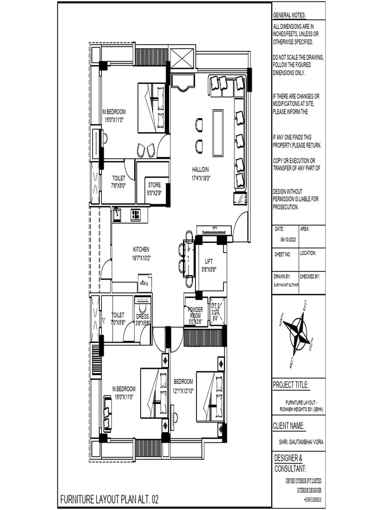 Furniture Layout Plan Alt.022 | PDF | Home | Interior Design