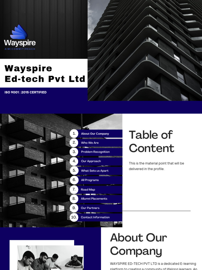 Wayspire Training and Internship | PDF | Learning | Innovation