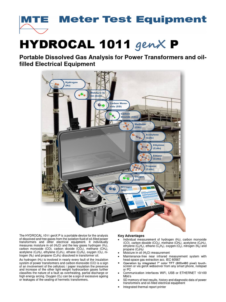 HYDROCAL-1011-genX-P-English_R02-03.2019 | PDF | Propane | Carbon Dioxide