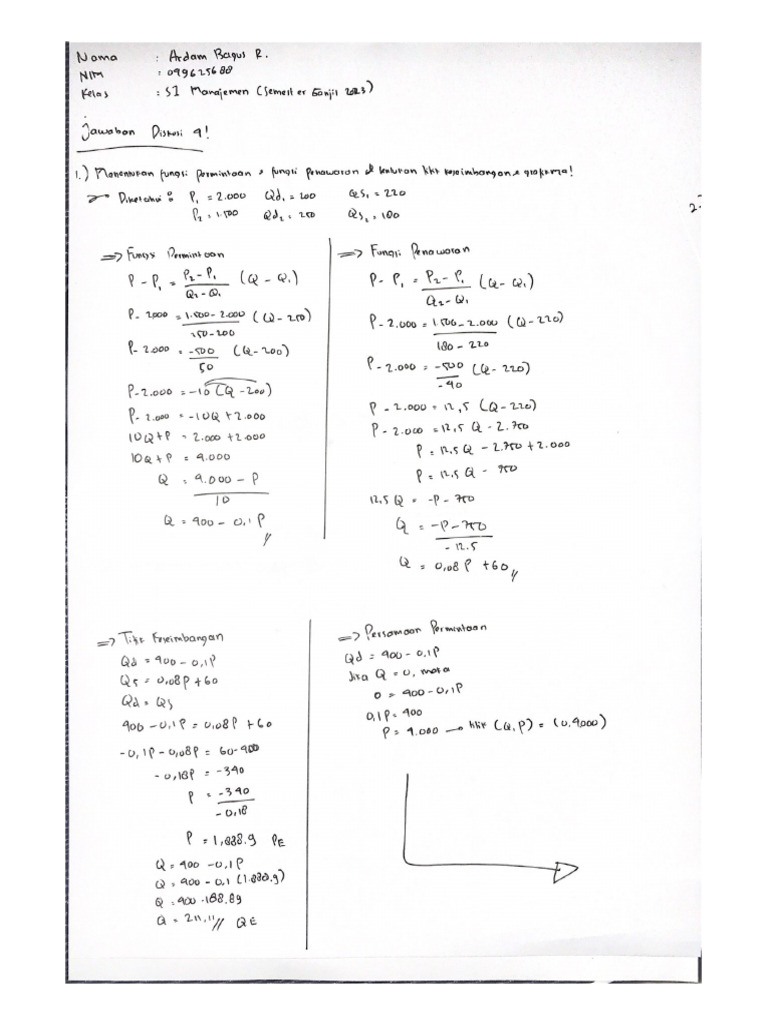 MTK Diskusi 4 Ardam Bagus R | PDF