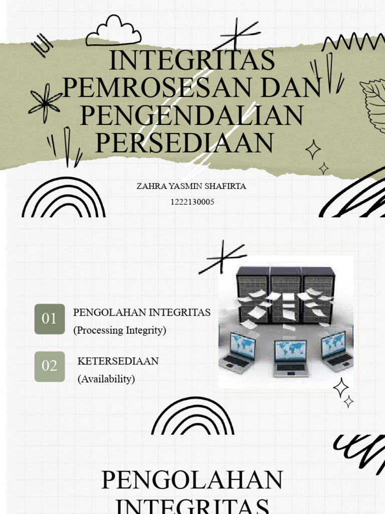 Kontrol dan Integritas Data | PDF | Teknologi & Rekayasa
