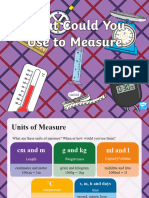 Measurements Grade 7 Lesson | PDF