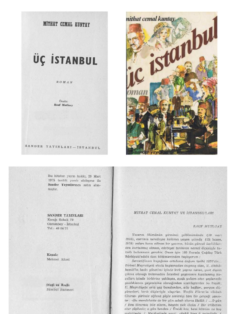 Mithat Cemal Kuntay Uc Istanbul | PDF