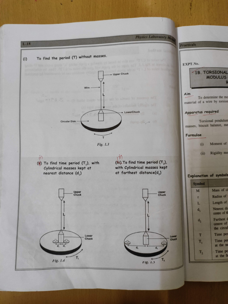 Torsion Pendulum With Mass | PDF