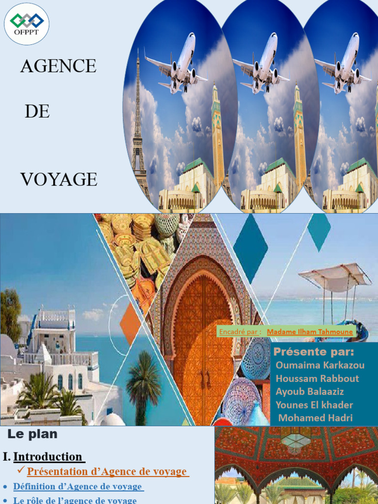Presentation L'Agence de Voyages | PDF | Agence de voyage | Assurance