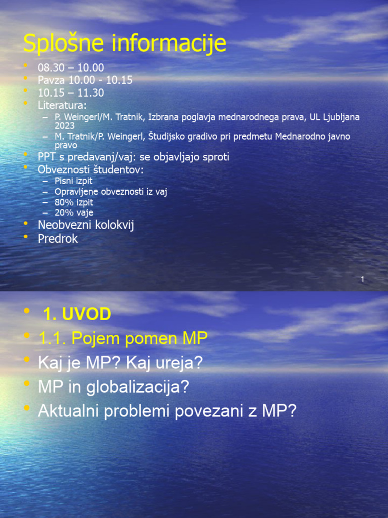 MP 01 Uvod | PDF