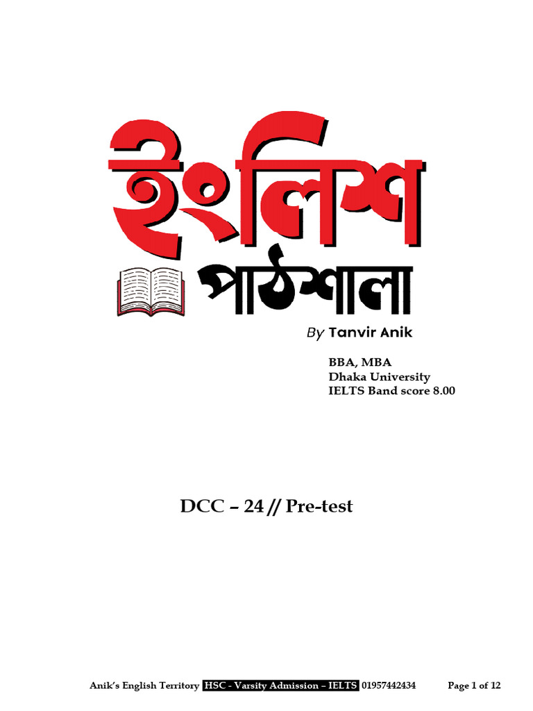 Dcc Pre Test Suggestion Pdf Healthy Diet Foods