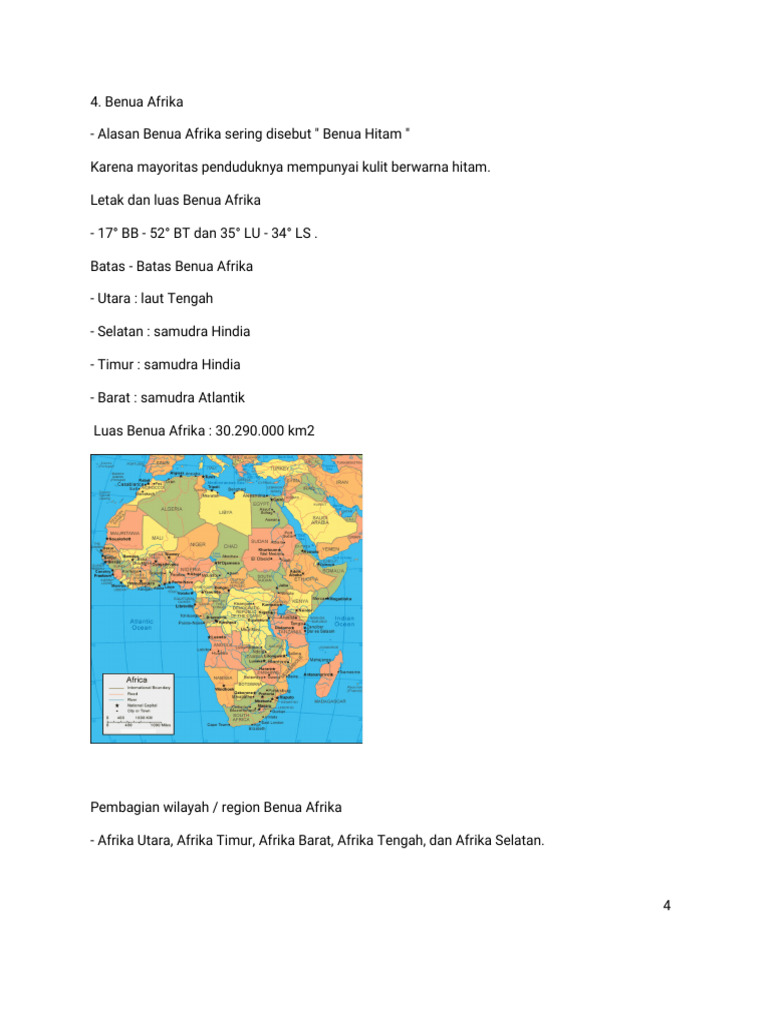 Benua Afrika-WPS Office | PDF